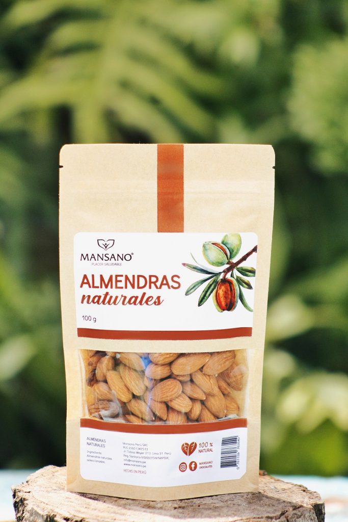 Almendras naturales 100g [ Dk ] – MANSANO