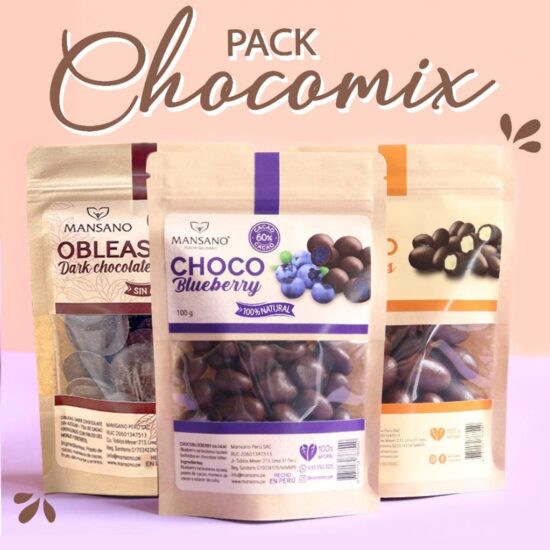 Pack x3 Choco Piña 70% cacao (sin azúcar) – MANSANO